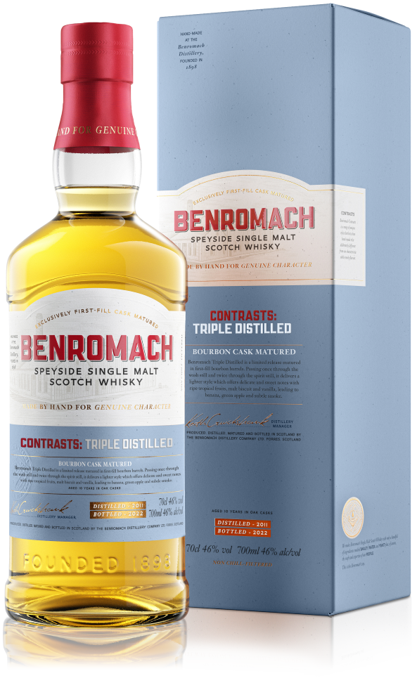 Benromach launches 21 Year Old whisky as new look goes global - Benromach